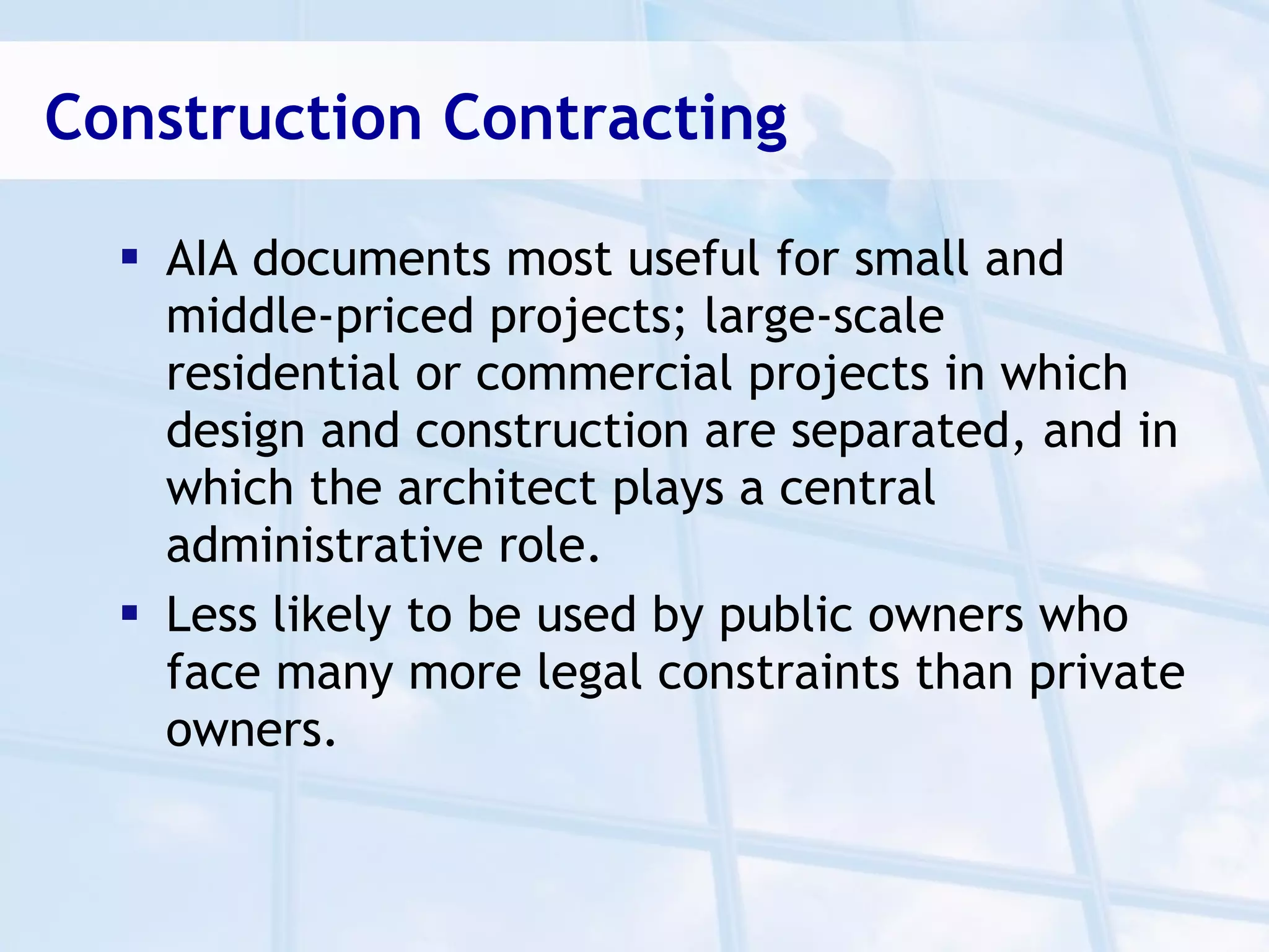 Construction Law Presentation | PPT