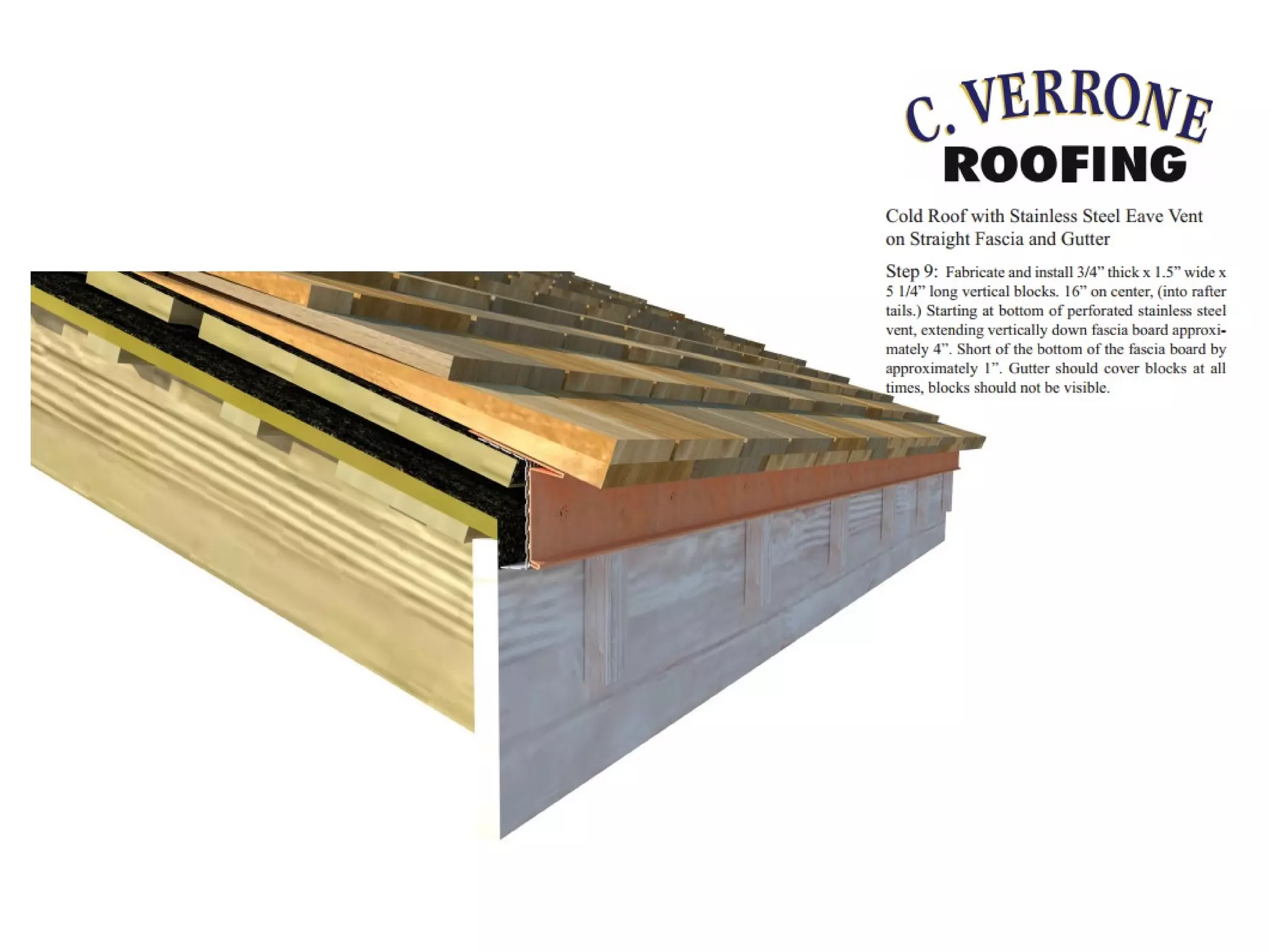 Construction layers slideshow cold roof and eave vent straight fascia ...