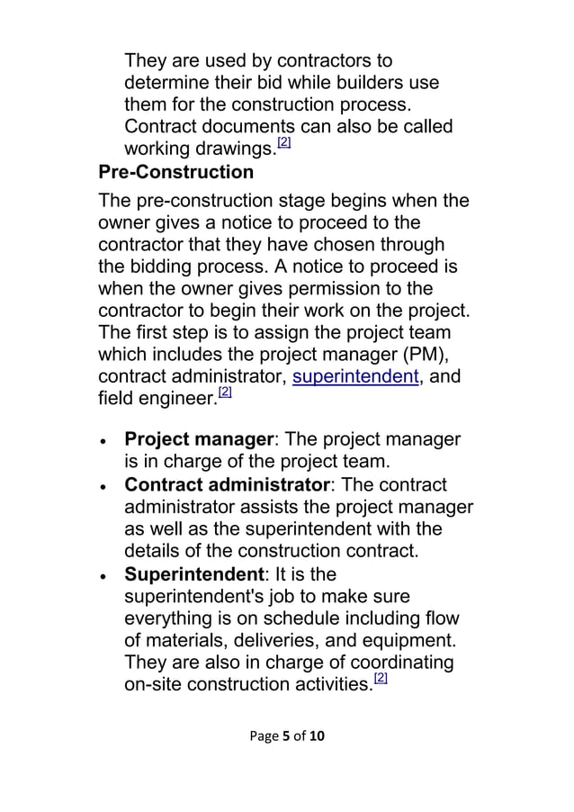 Construction management | PDF