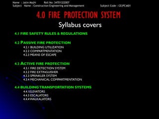 Construction Management,Fire Protection arrangement for commercial ...