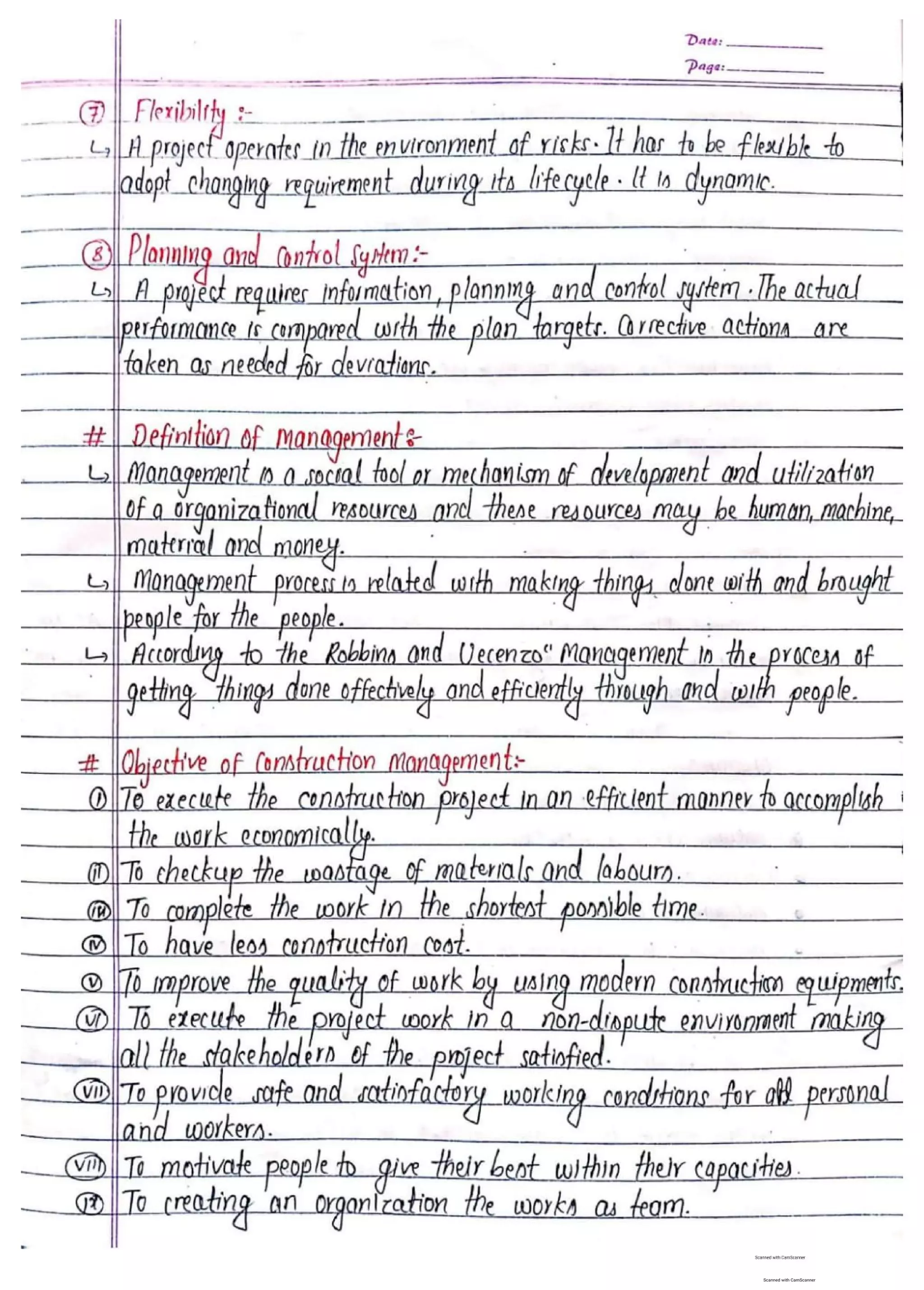 Construction Management Class Note with Syllabus.pdf