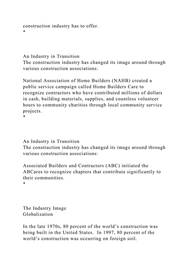 Construction Management Jump StartChapter 1The Constru.docx