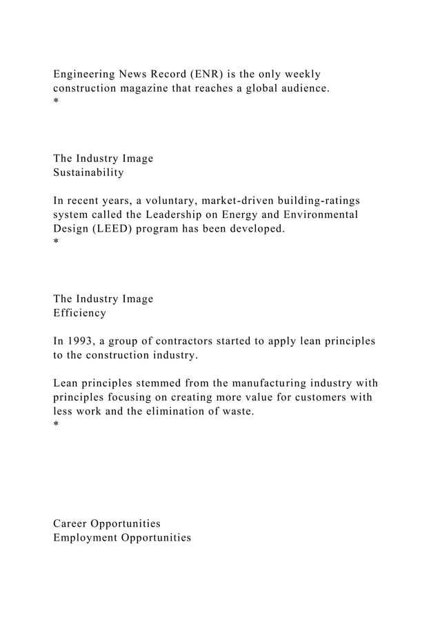 Construction Management Jump StartChapter 1The Constru.docx