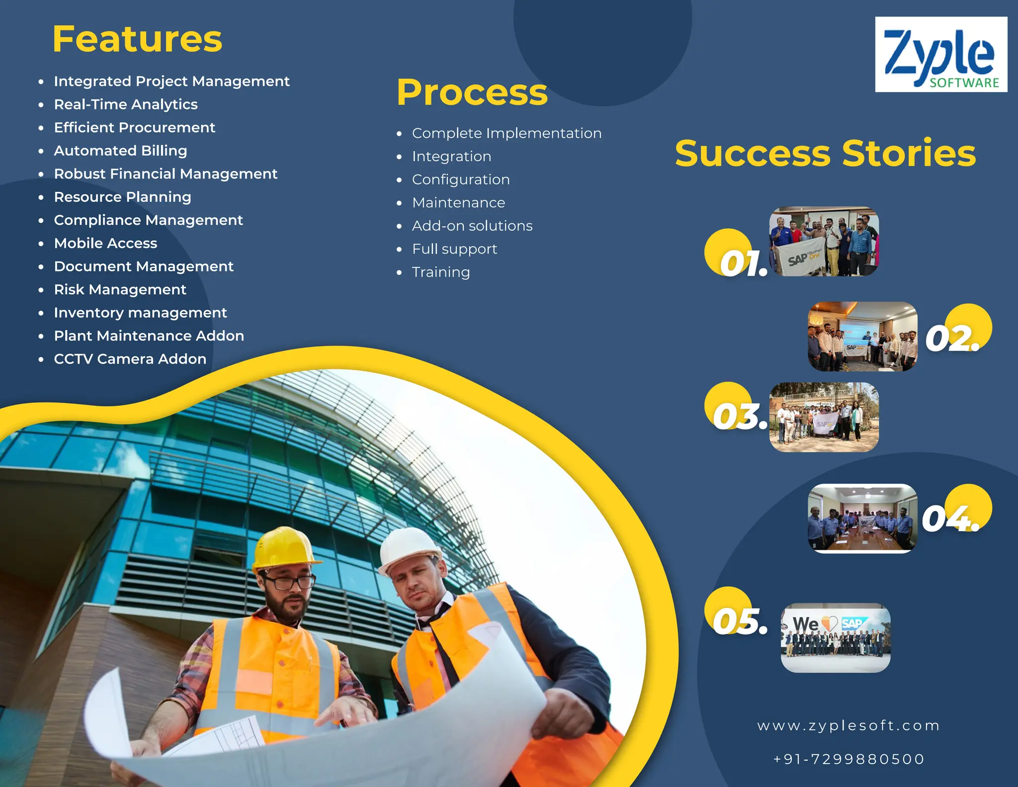 Construction Management Software - SAP Business One HANA ERP | PDF