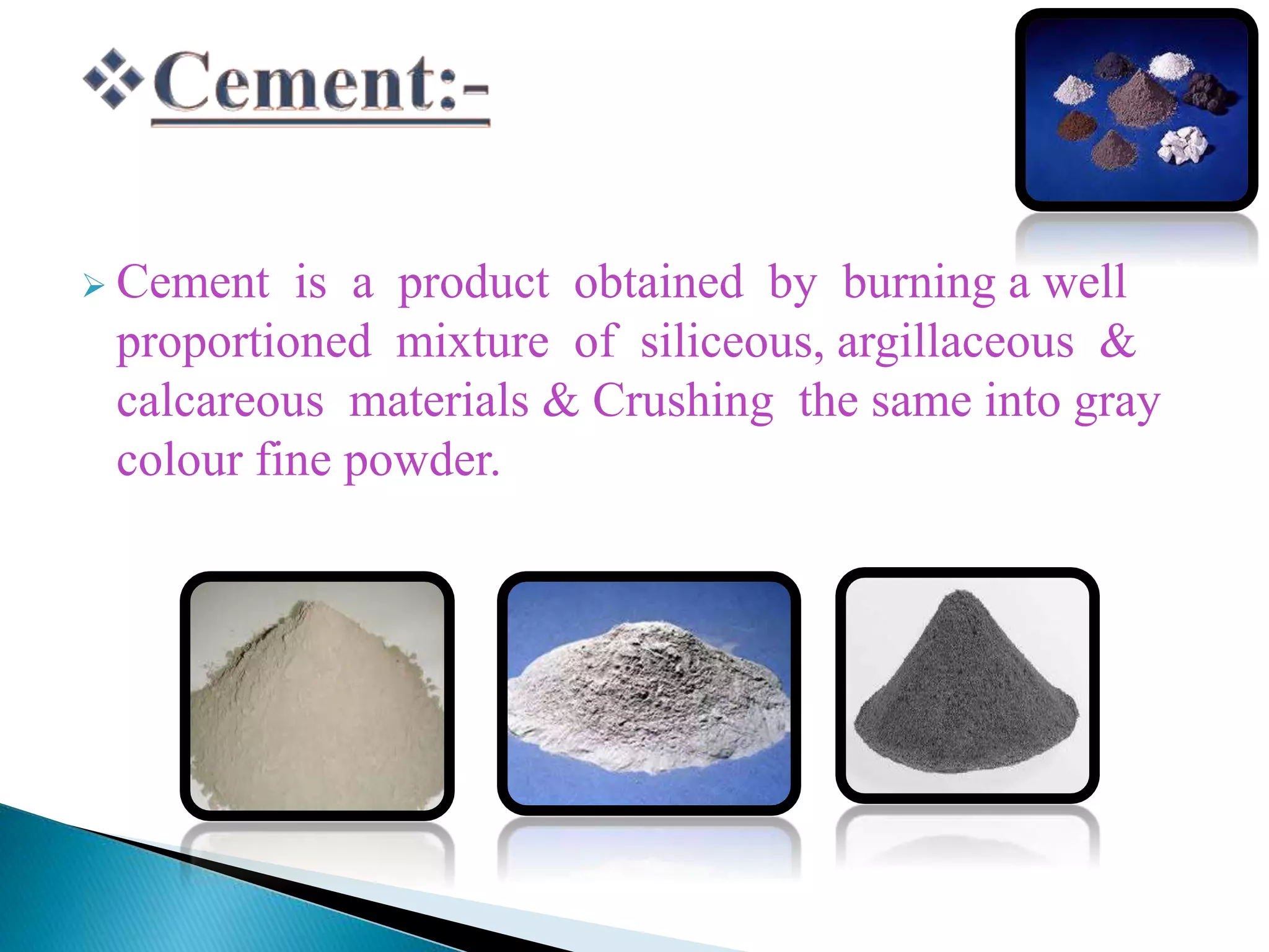 Construction material in civil engineering | PPTX