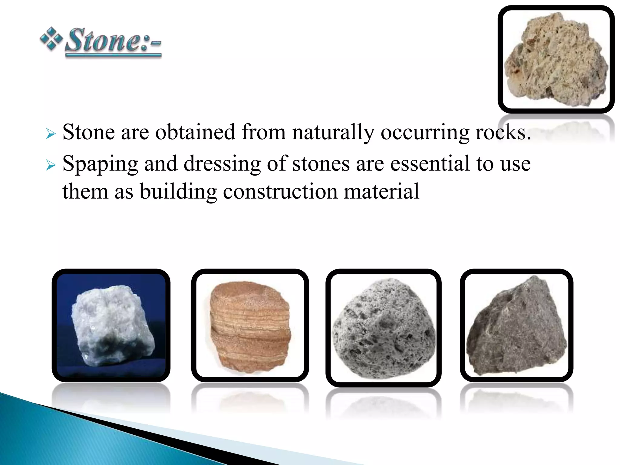 Construction material in civil engineering | PPTX