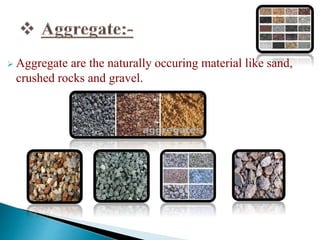 Construction material in civil engineering | PPTX