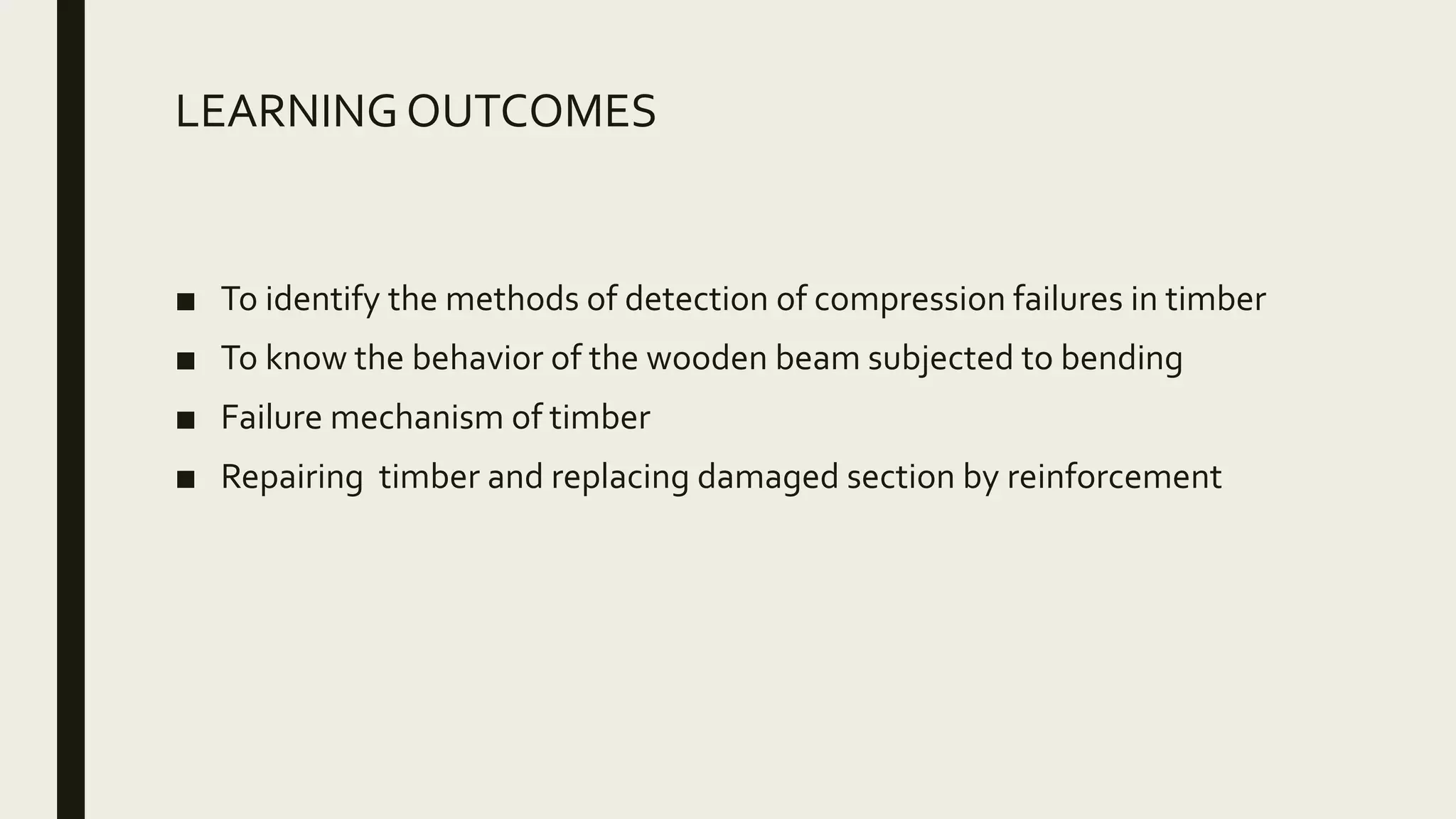 Timber beam failure | PPTX