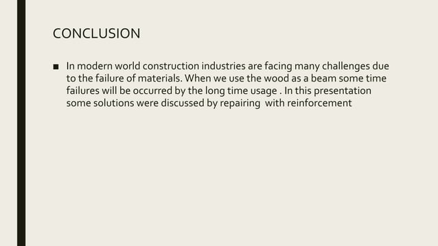 Timber beam failure | PPTX | Woodworking | Arts and Crafts