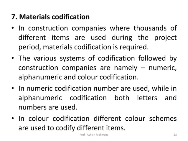 Construction material management_Construction Management (2180611 ...