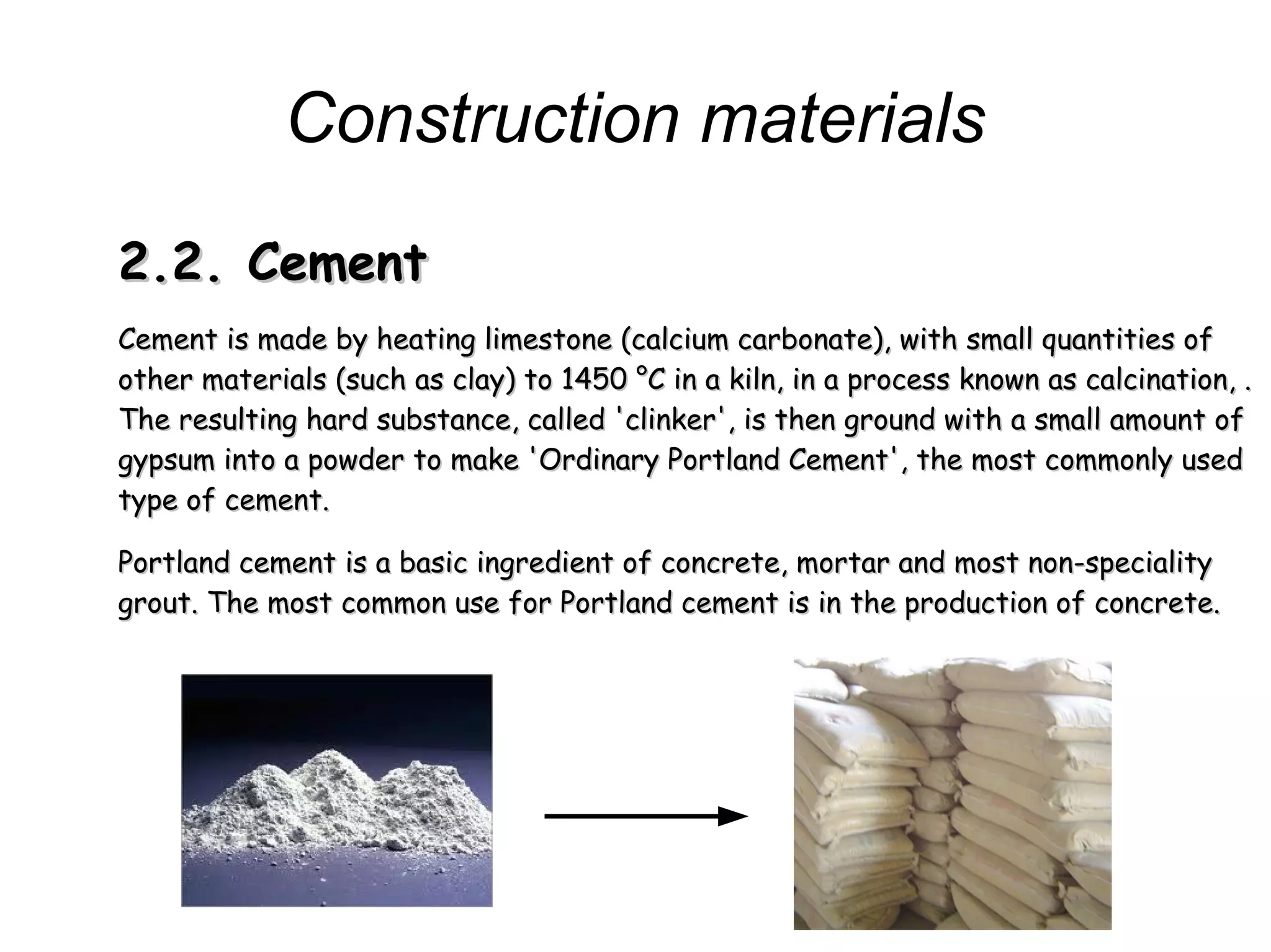 Construction materials | ODP