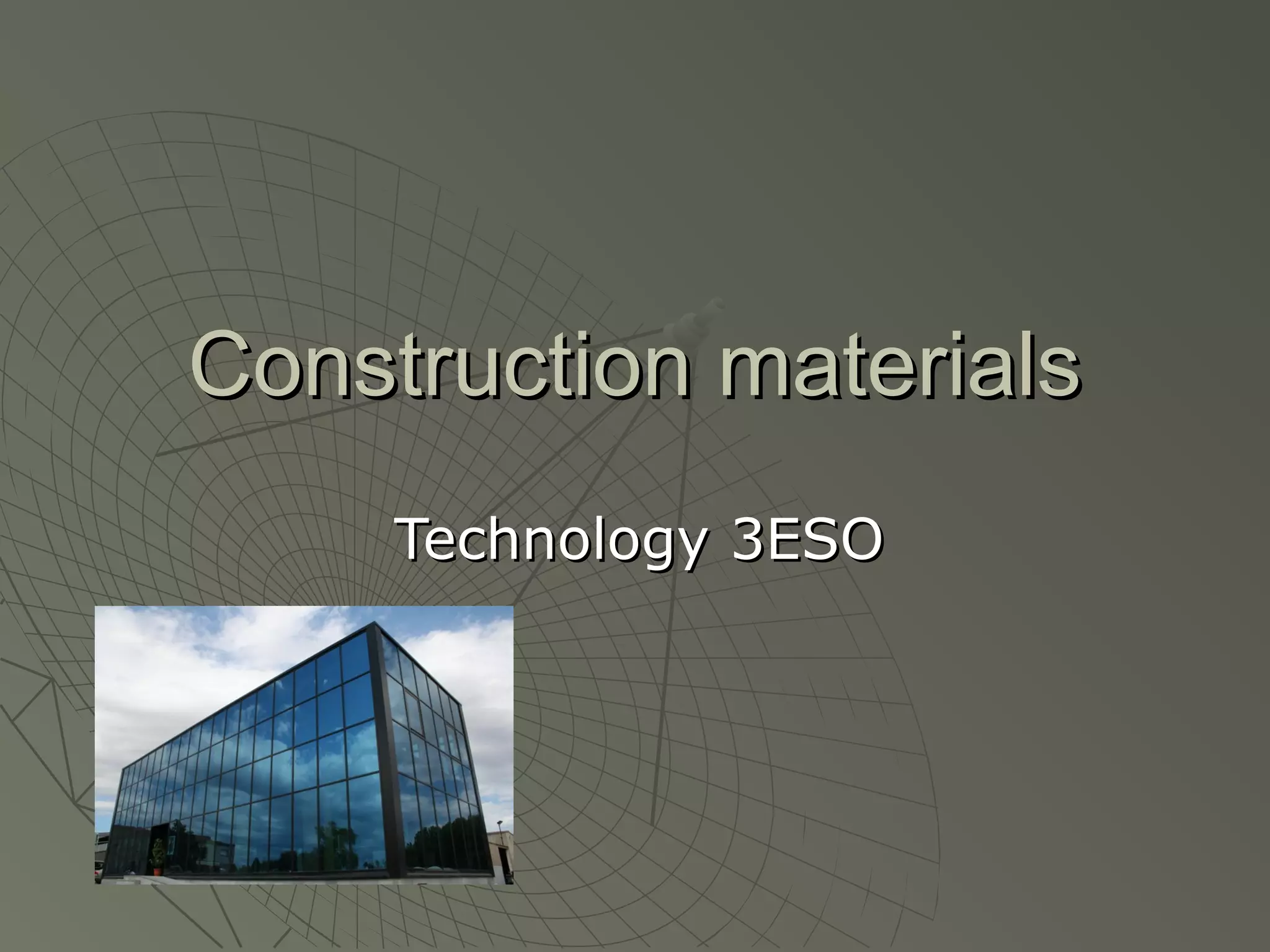 Construction materials | PPT