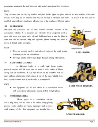 Construction materials. | DOCX