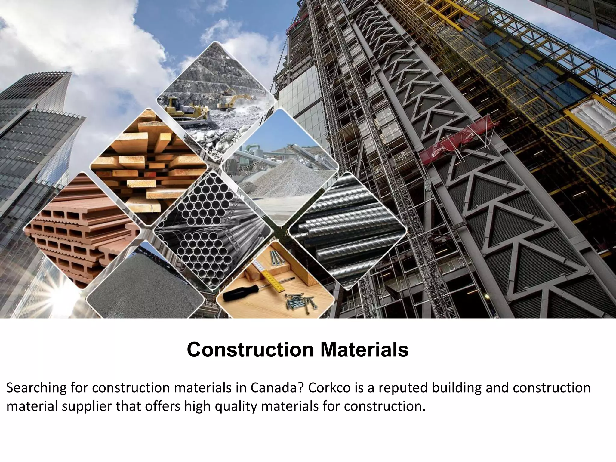 Construction Materials | PPTX