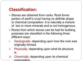 construction stones | PPT