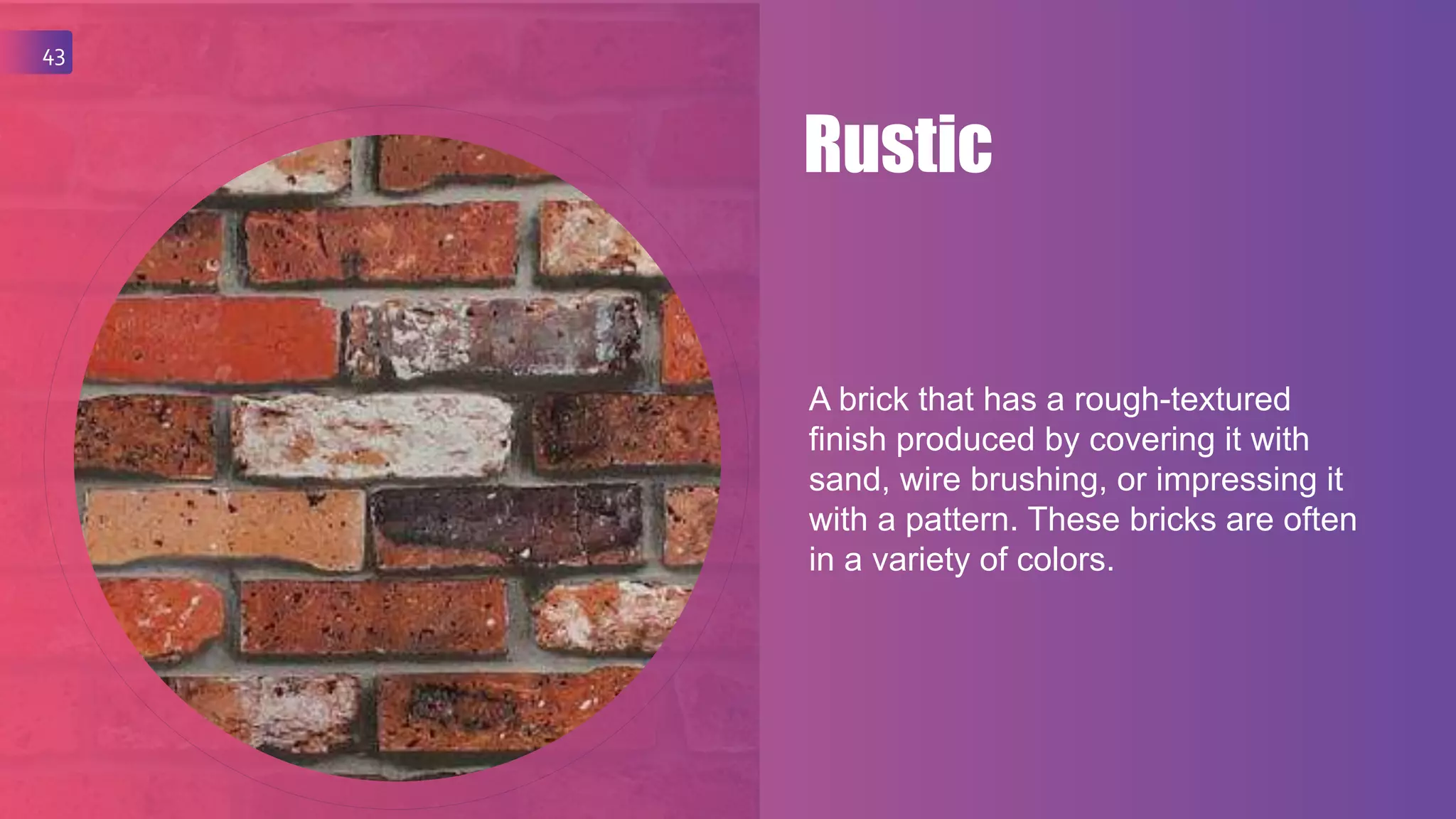 BRICKS - Construction materials and testing | PPTX