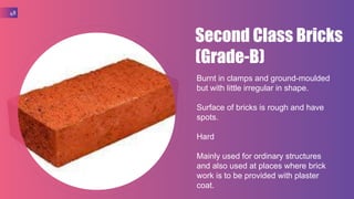BRICKS - Construction materials and testing | PPTX