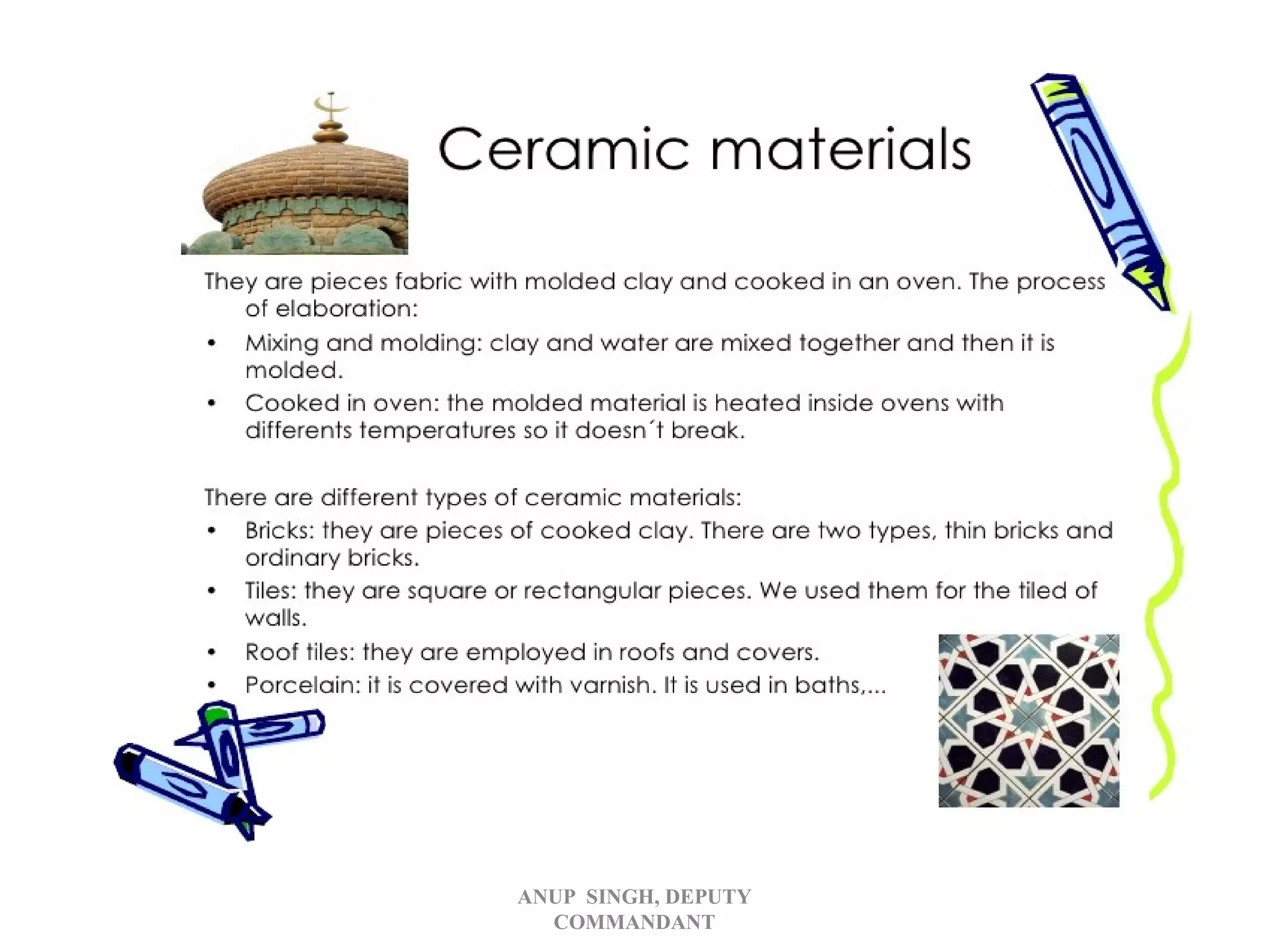 Construction materials and damage types | PPT