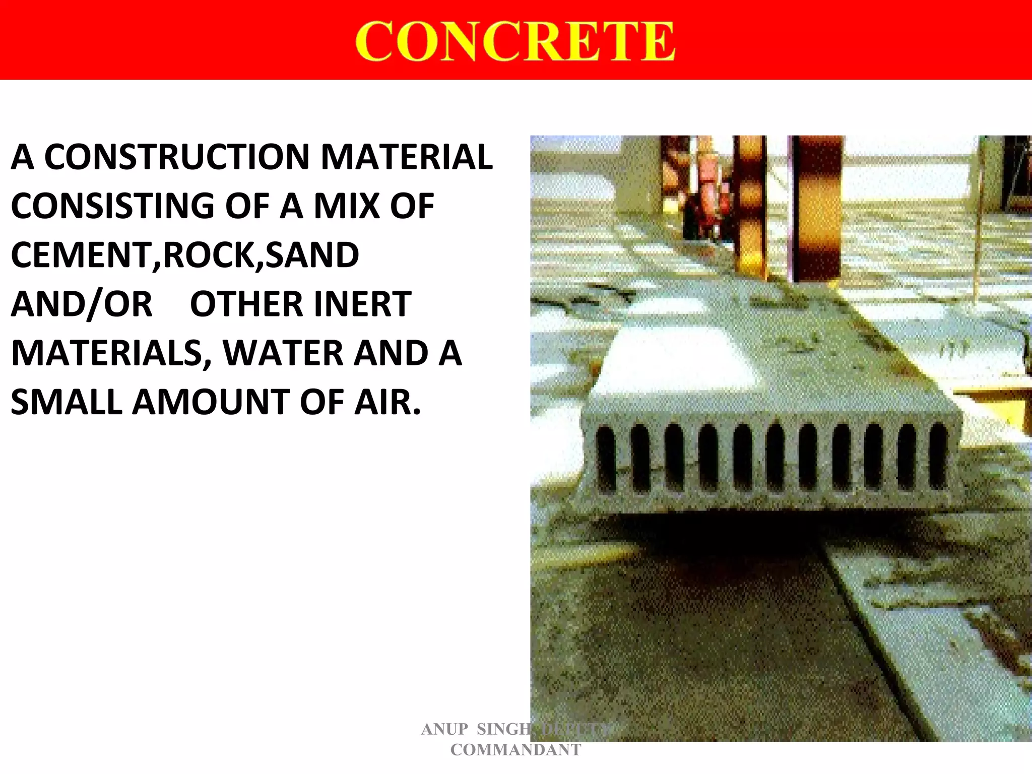 Construction materials and damage types | PPT