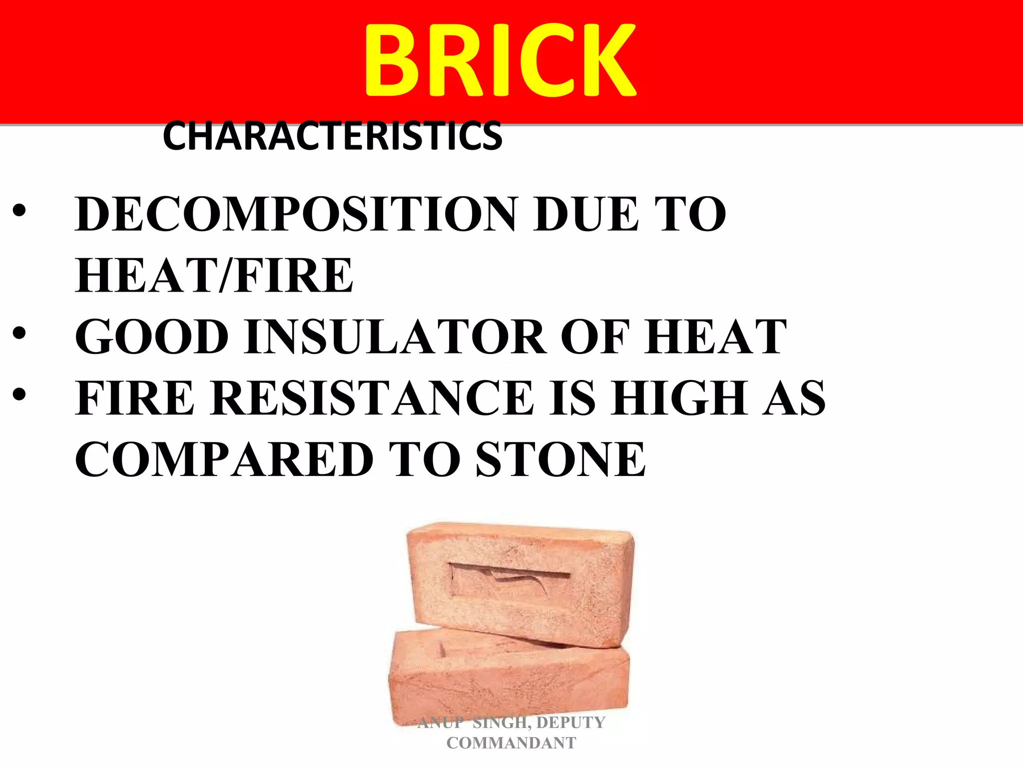 Construction materials and damage types | PPT