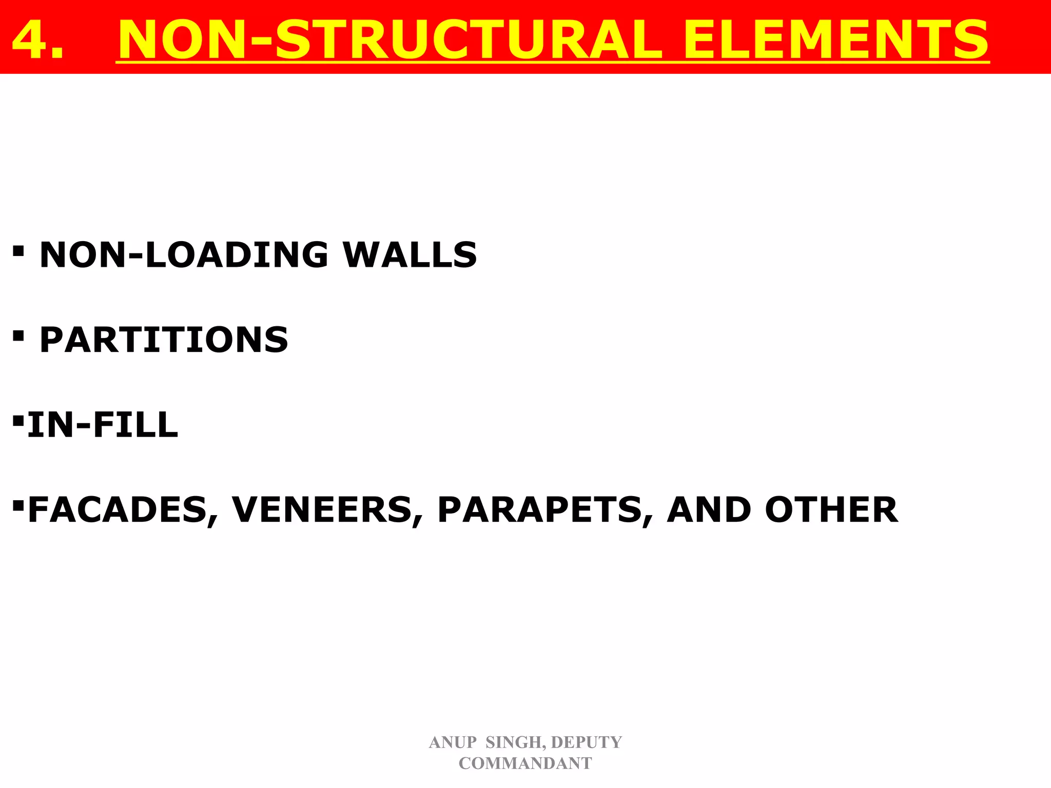 Construction materials and damage types | PPT