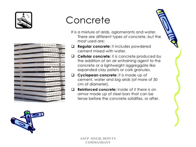 Construction materials and damage types | PPT