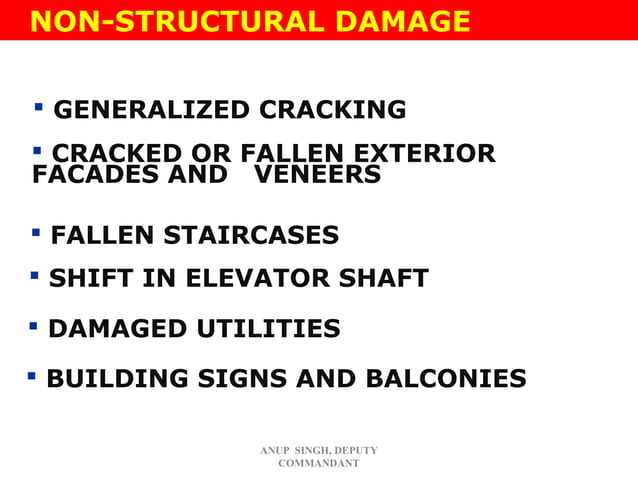 Construction materials and damage types | PPT