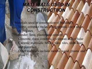 Construction material ssss[1] | ODP