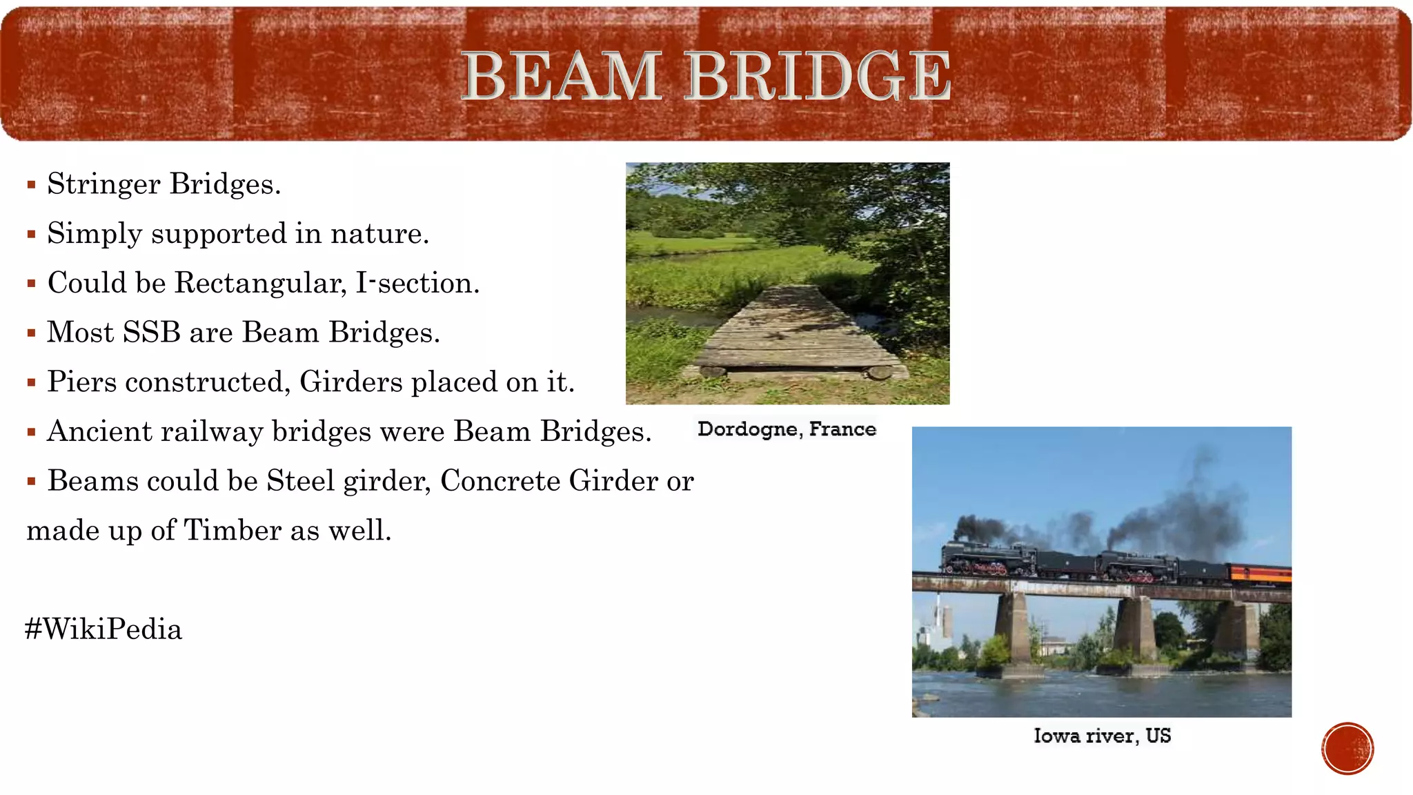 Construction methods of Bridges and its types | PPTX