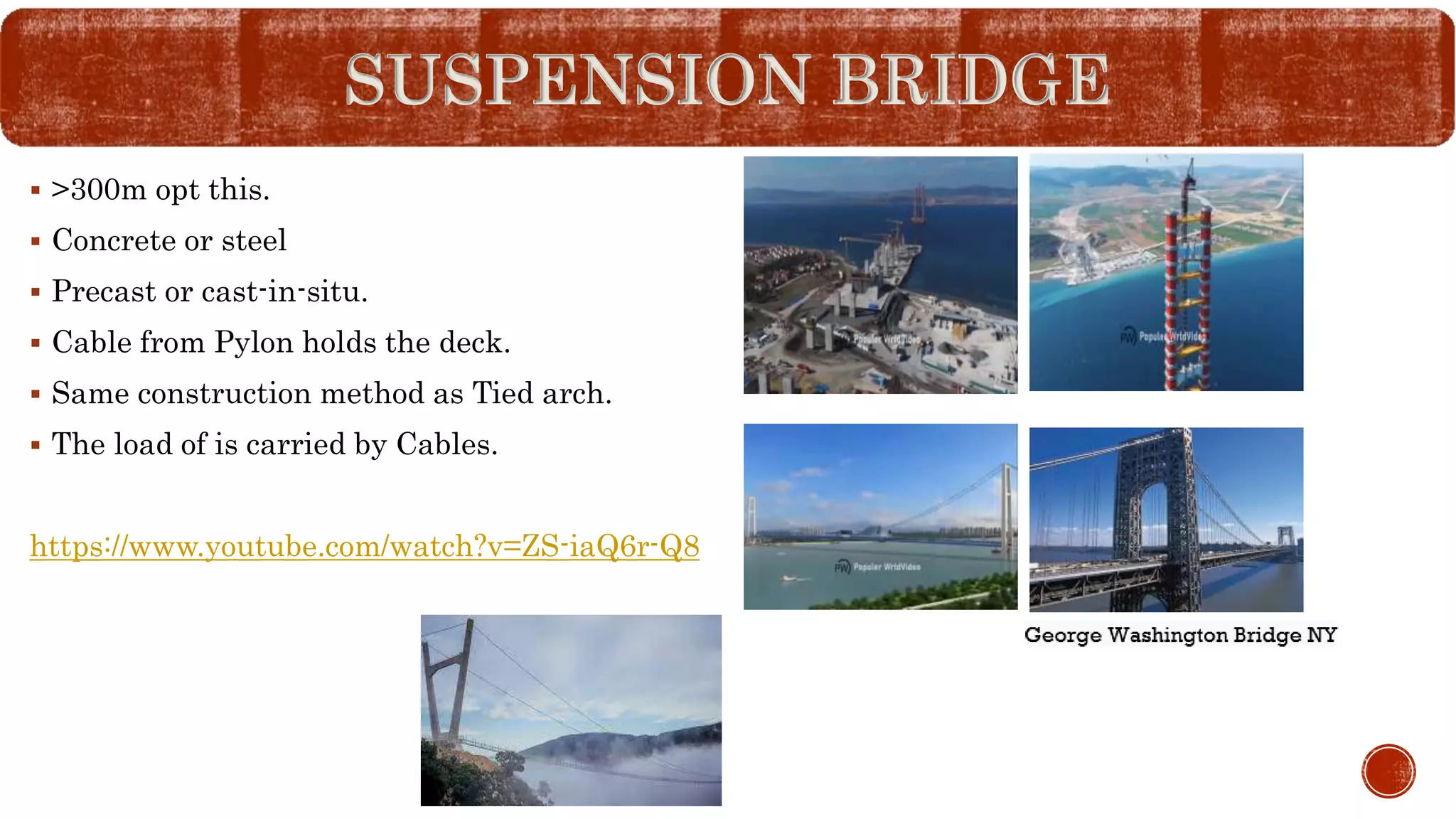 Construction methods of Bridges and its types | PPTX