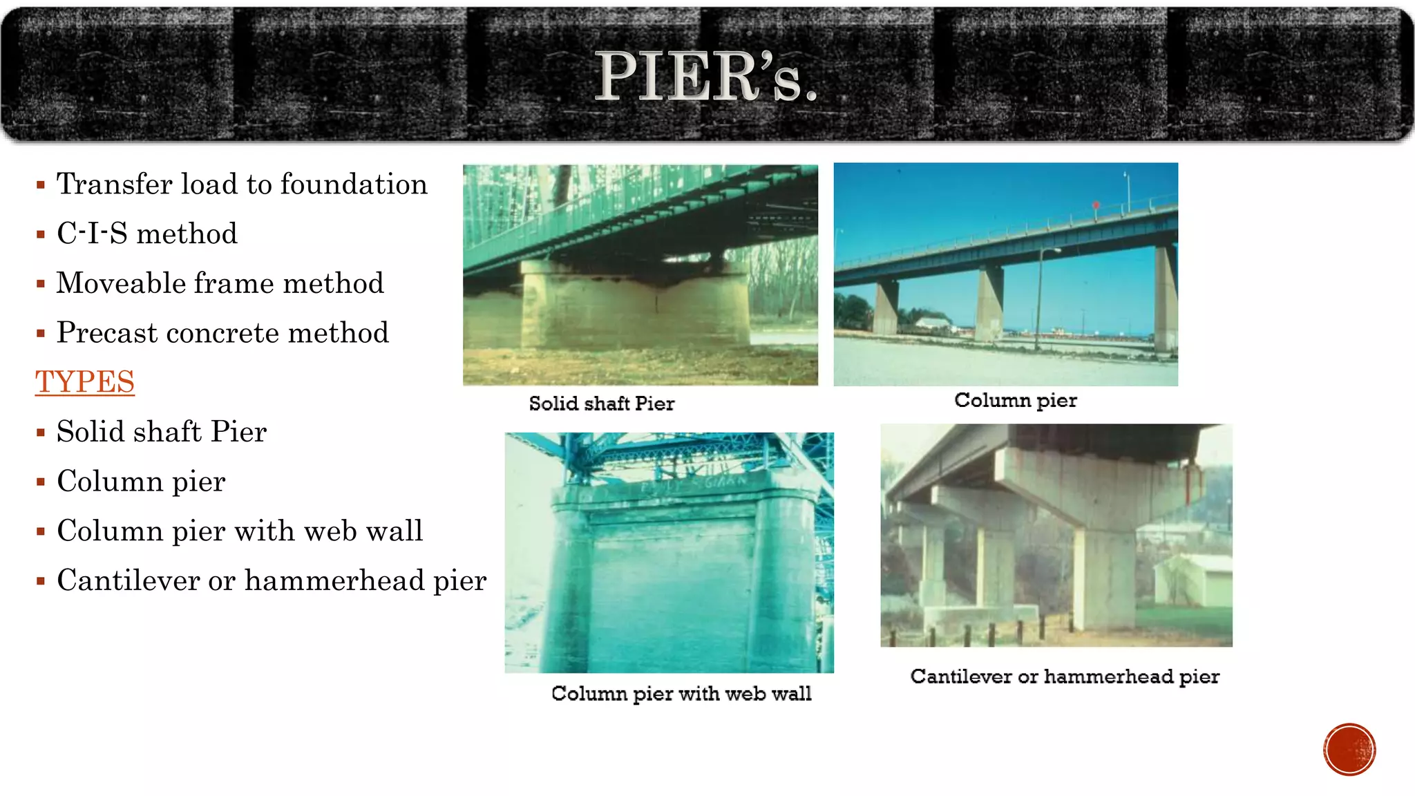 Construction methods of Bridges and its types | PPTX