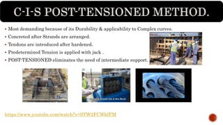 Construction methods of Bridges and its types | PPTX