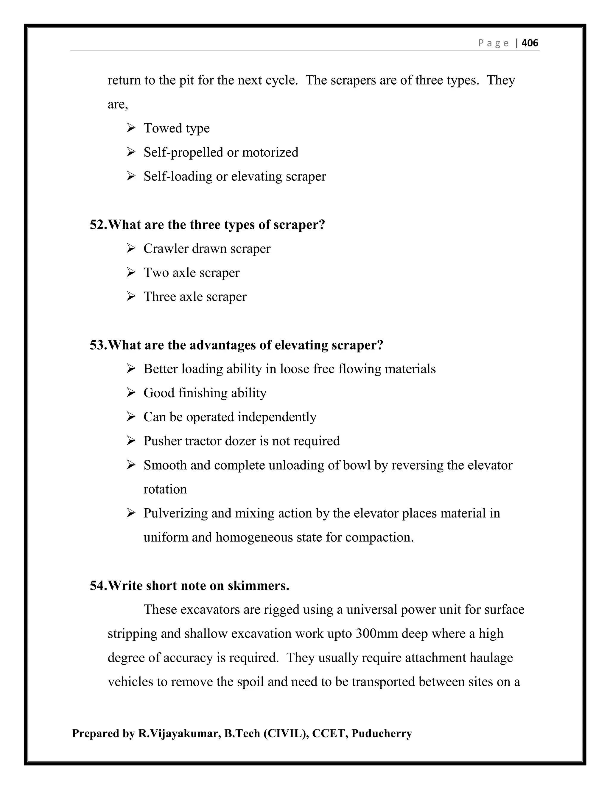 Construction methods and equipments | PDF