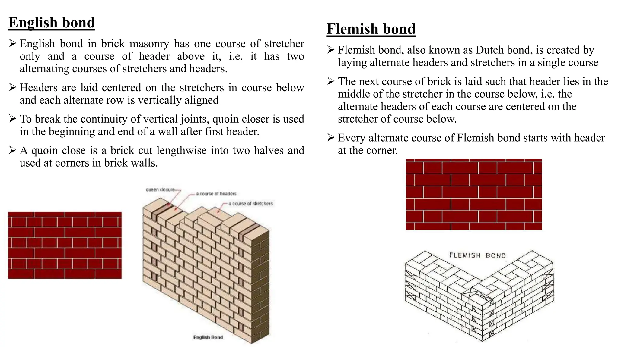 CONSTRUCTION and types of bonding MODULE final.pptx