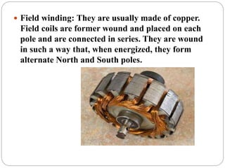 Construction oc dc machine | PPTX