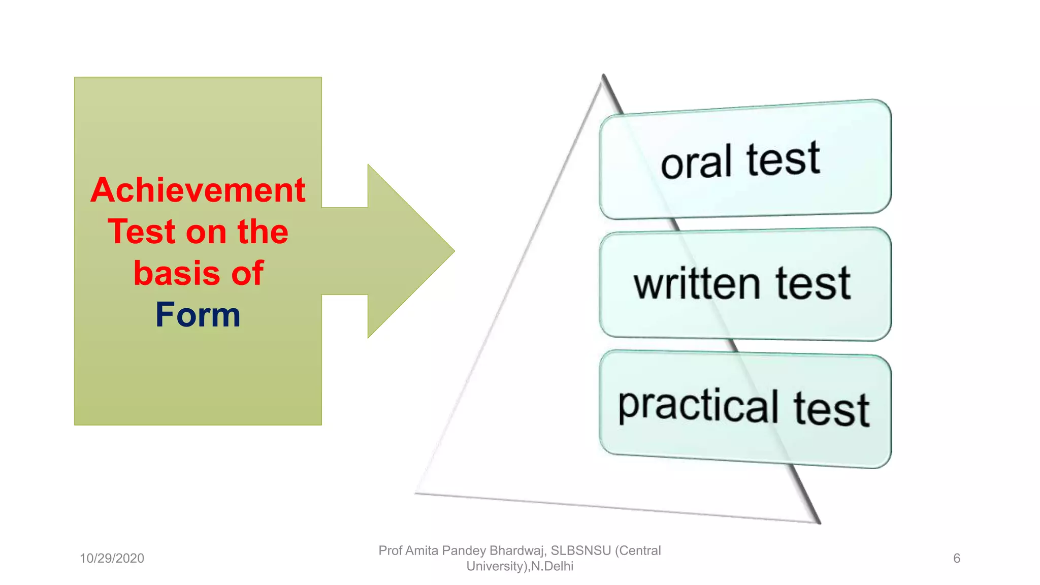 Construction of Achievement Test | PPTX