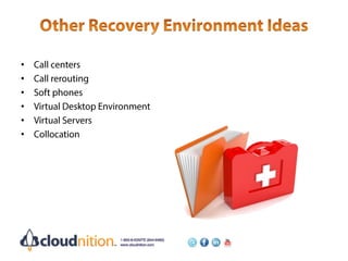 Construction of a Disaster Recovery Plan Webinar | PDF