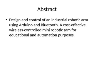 Construction_of_a_Robotic_Arm_Presentation.pptx