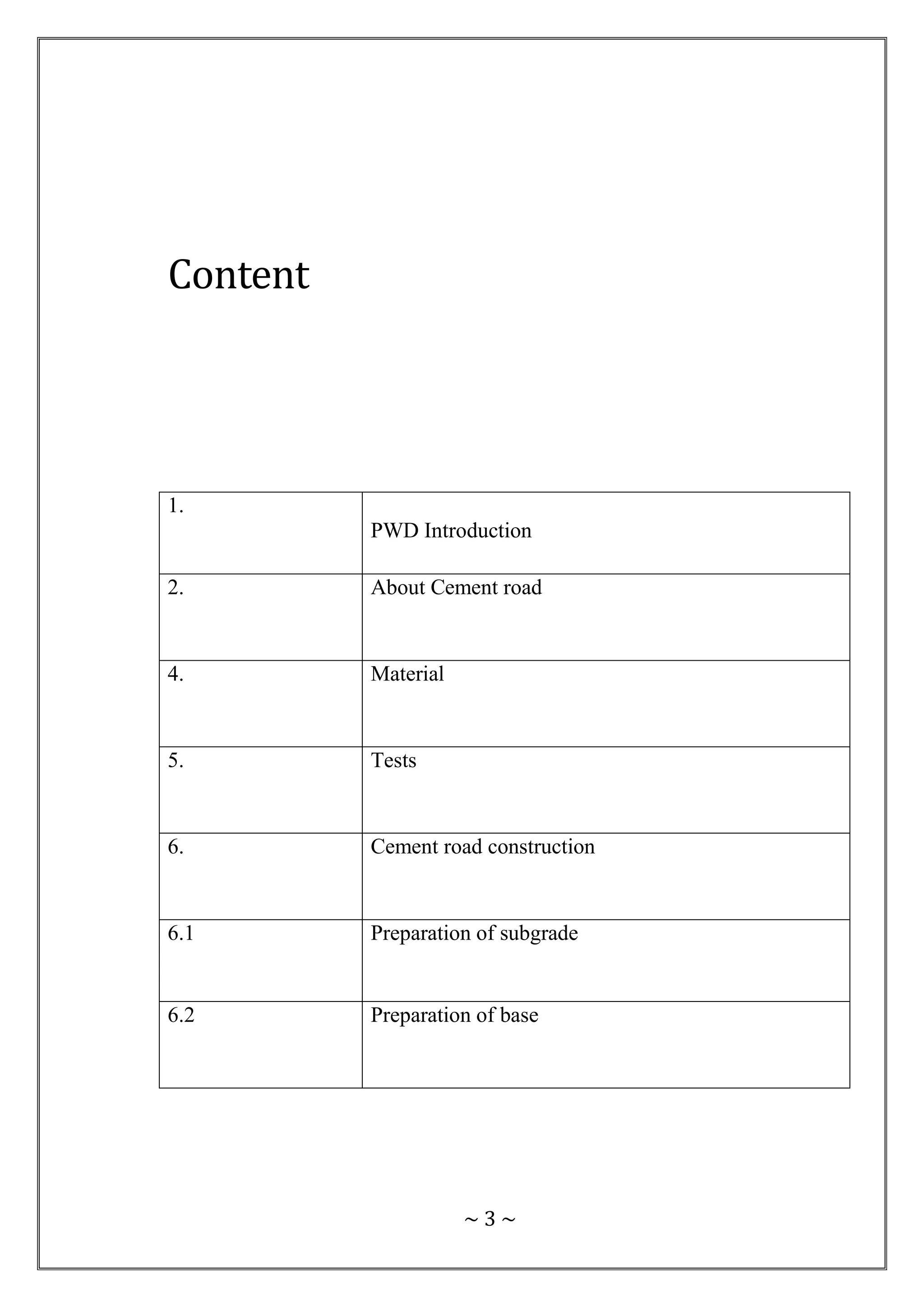 Construction of cc_road | PDF