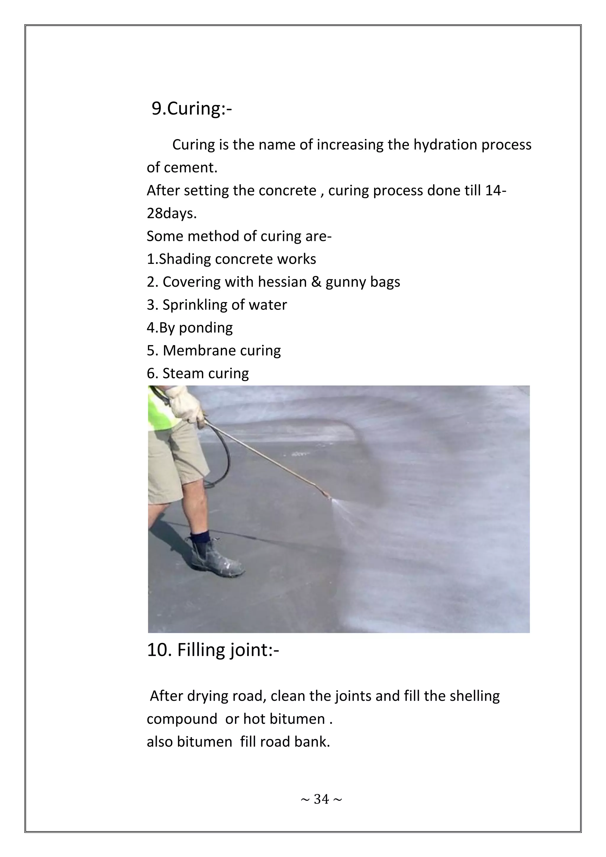 Construction of cc_road | PDF