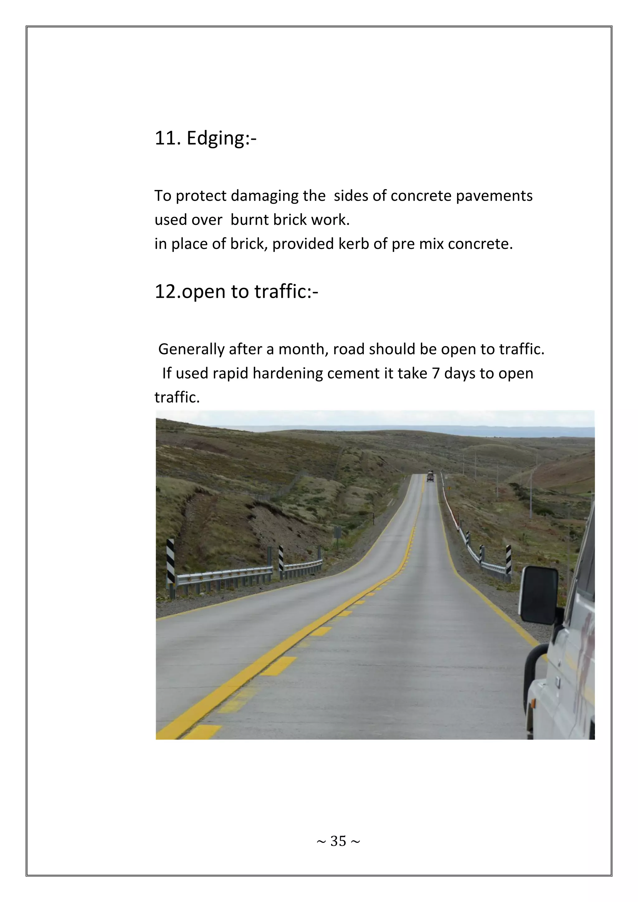 Construction of cc_road | PDF