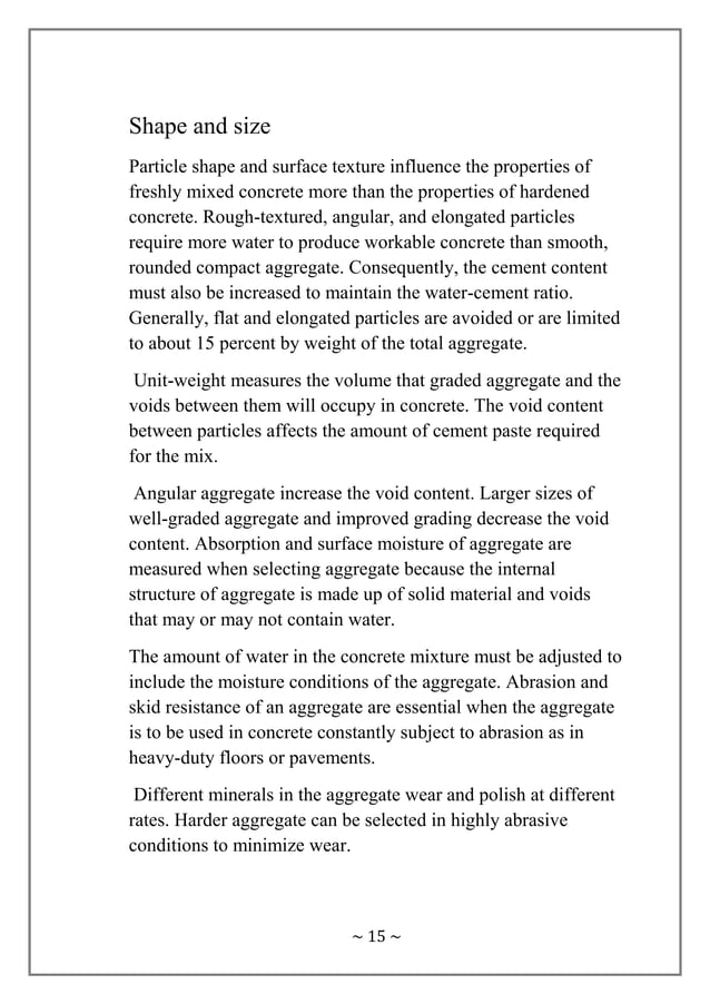 Construction of cc_road | PDF