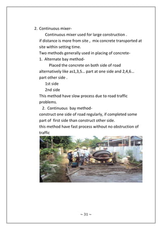 Construction of cc_road | PDF