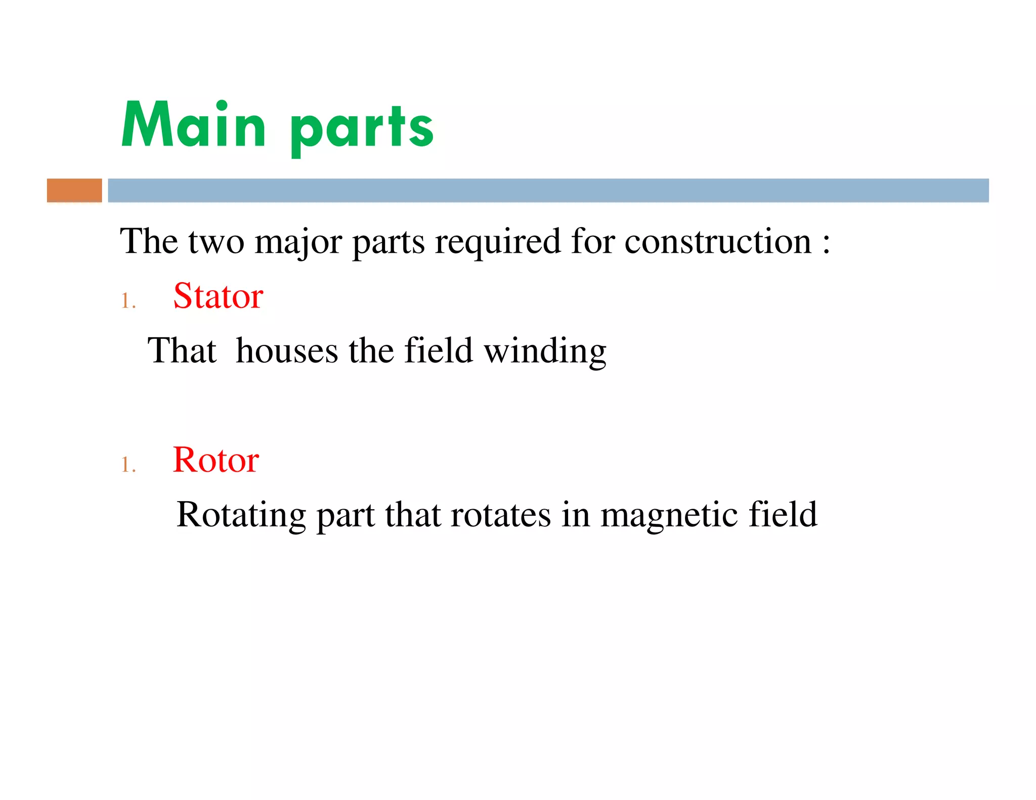 Construction of dc machines | PDF