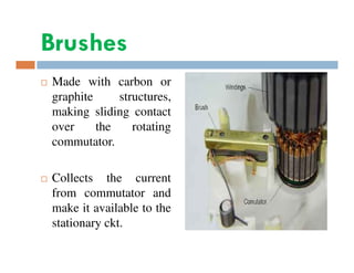 Construction of dc machines | PDF