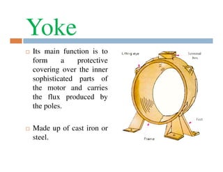 Construction of dc machines | PDF