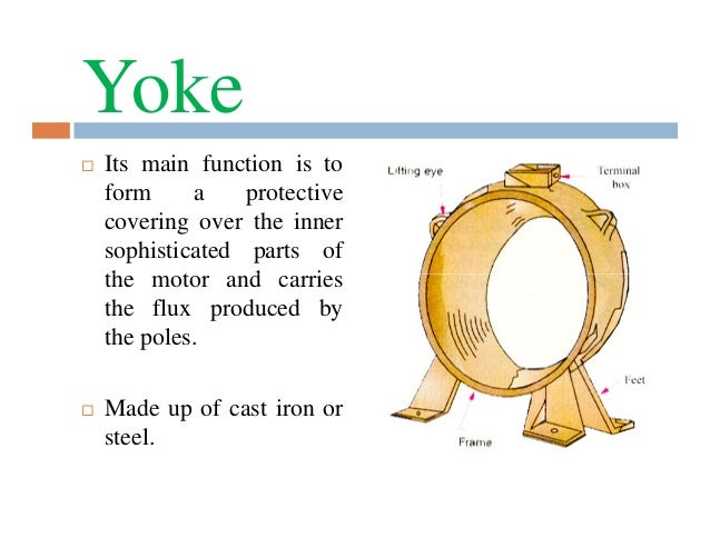 Construction of dc machines