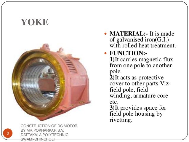 Construction of dc motor induction training programme-phase-i