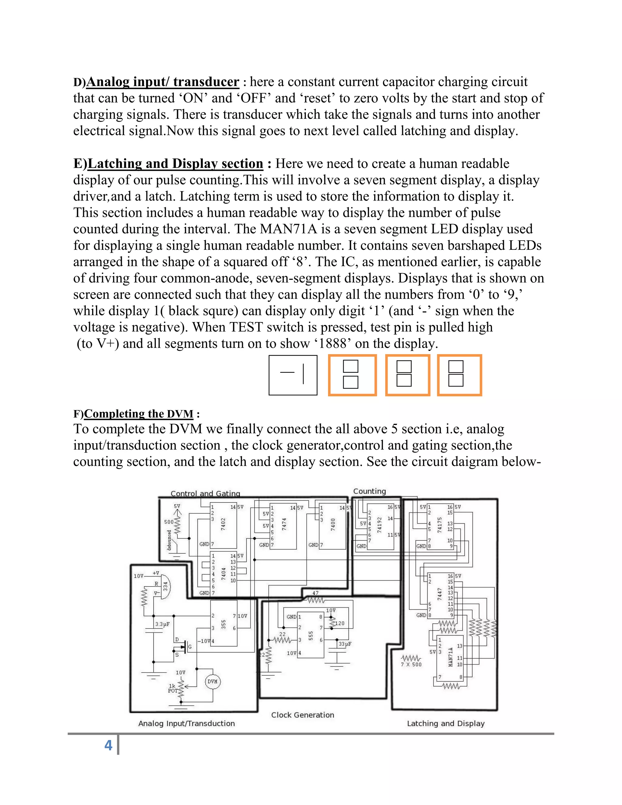 Construction of digital voltmeter by Bapi Kumar Das | PDF | Consumer ...