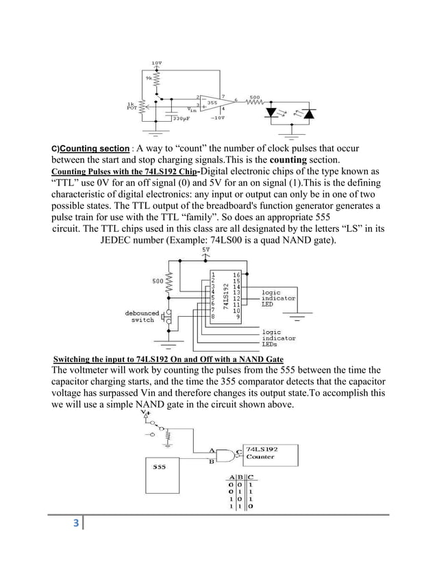 Construction of digital voltmeter by Bapi Kumar Das | PDF | Consumer Electronics | Technology ...